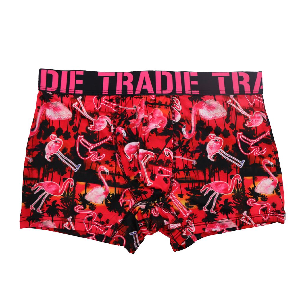 Tradie Men's Work Surf Trunks Pink | The Warehouse