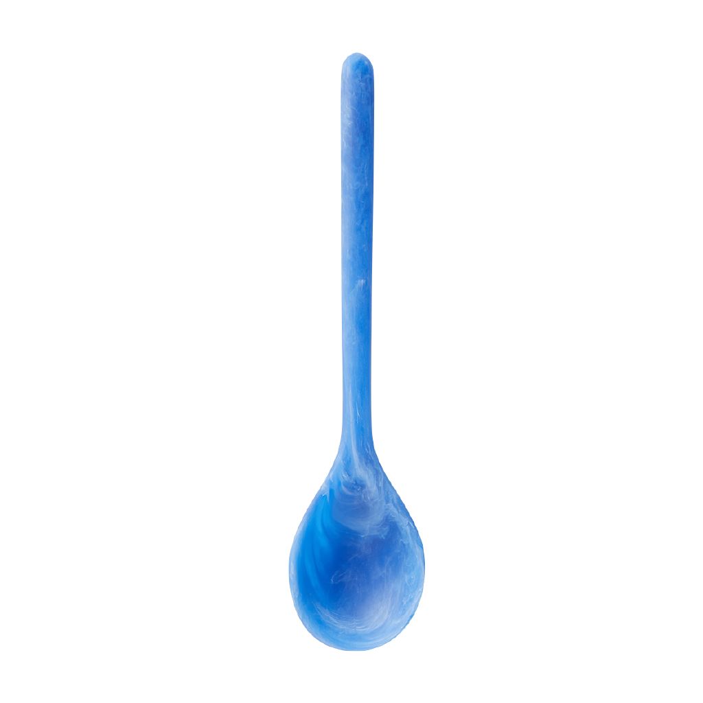 Living & Co Resin Serve Spoon Blue Blue | The Warehouse