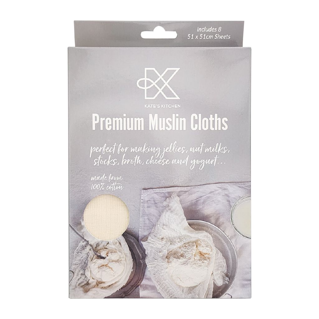 Kate's Kitchen Premium Kava Musiln Cloths Natural 8 Pack Natural | The ...