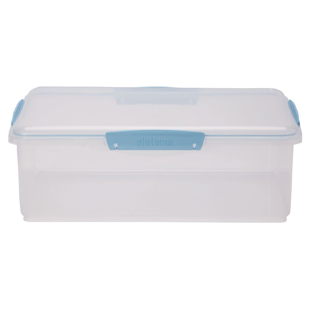 Sistema Klip It Pastels Rectangular Box Assorted Colours 7L 7L Assorted ...