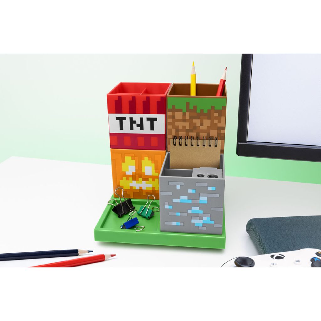 Paladone Minecraft Desktop Organiser | The Warehouse