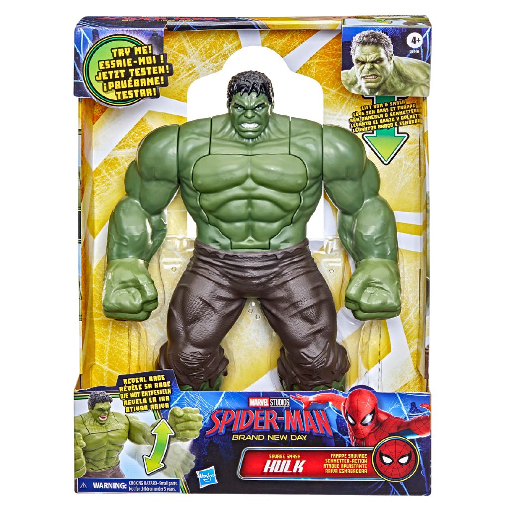 Spider-Man Savage Smash Hulk Action Figure | The Warehouse