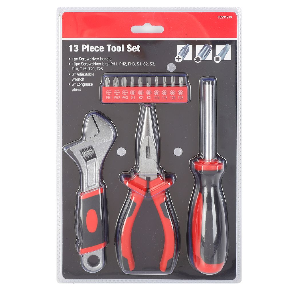 Tool Set 13 Piece | The Warehouse