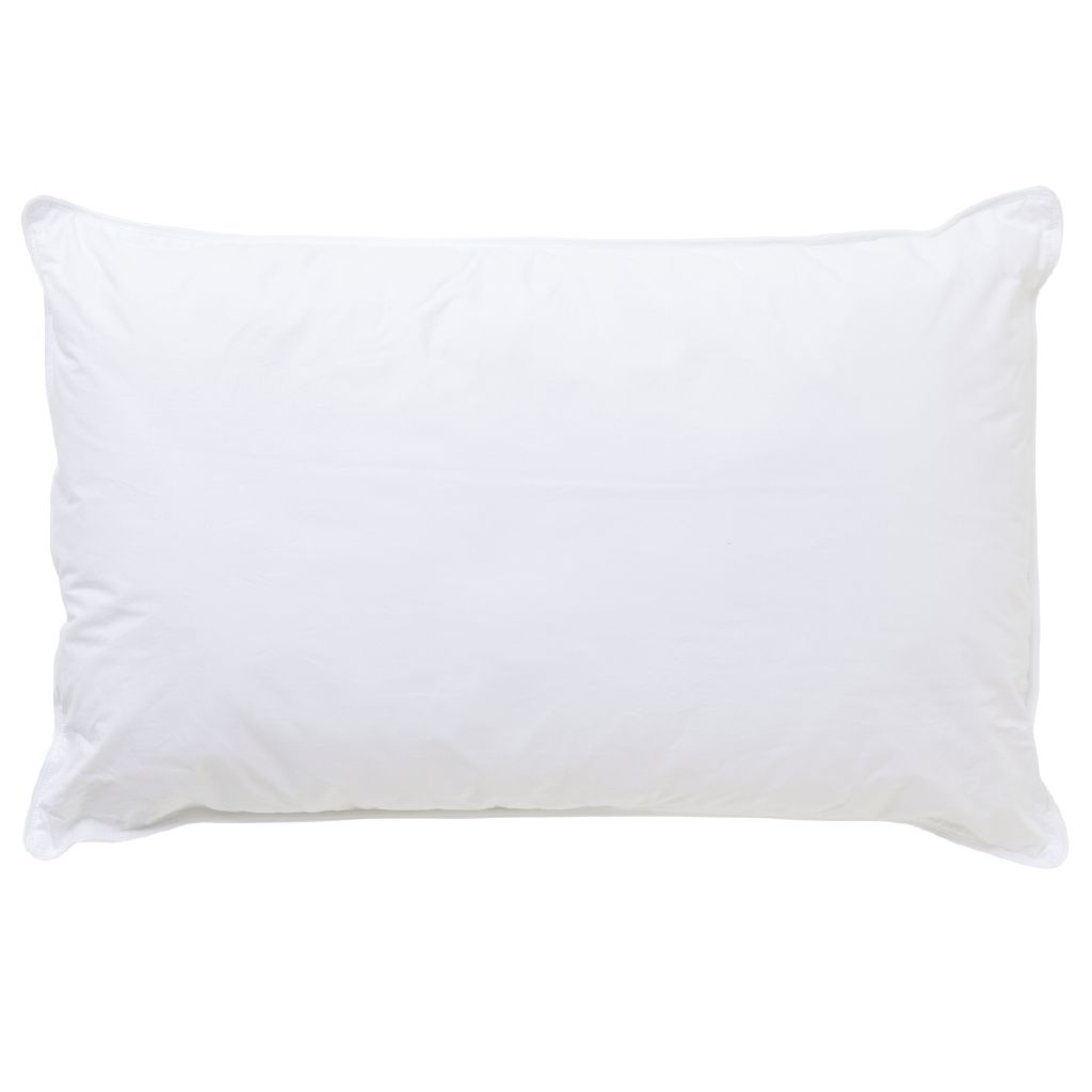 Living & Co Pillow Premium Cotton Fibre Firm White White | The Warehouse