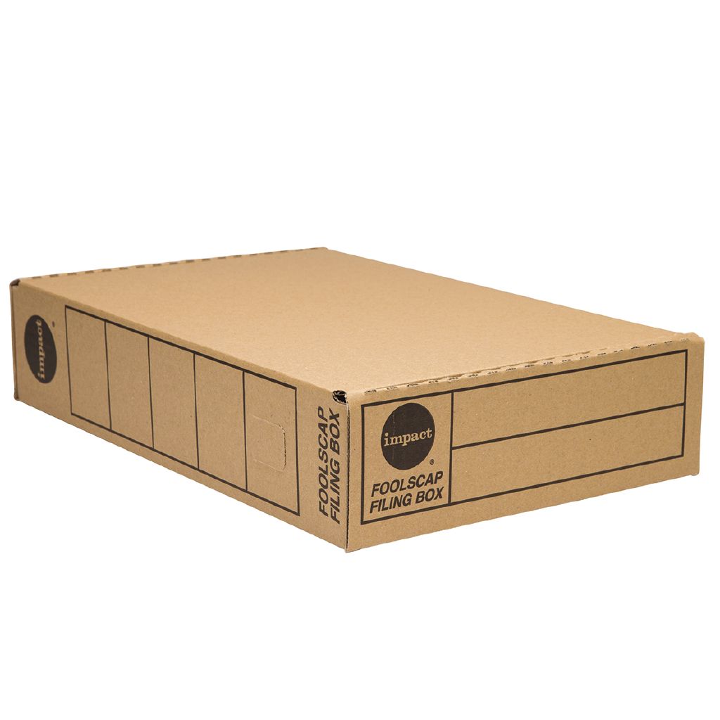 Impact Foolscap Kraft Storage Box Multi-Coloured Multi-Coloured | The ...