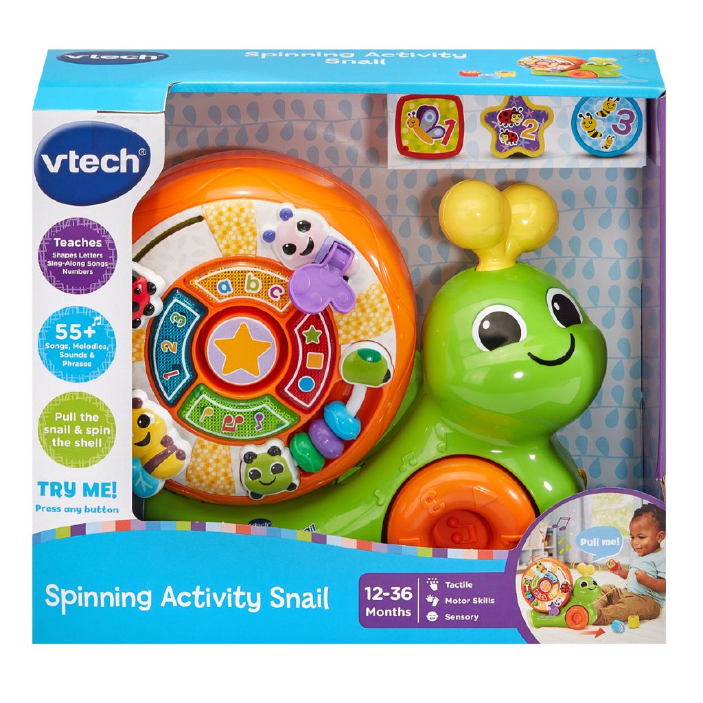 Vtech Spinning Activity Snail | The Warehouse