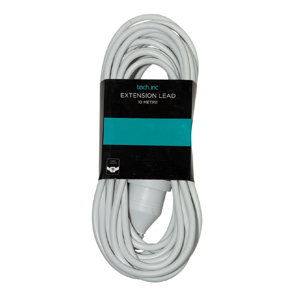 Tech.Inc Extension Lead - 10m 10m | The Warehouse