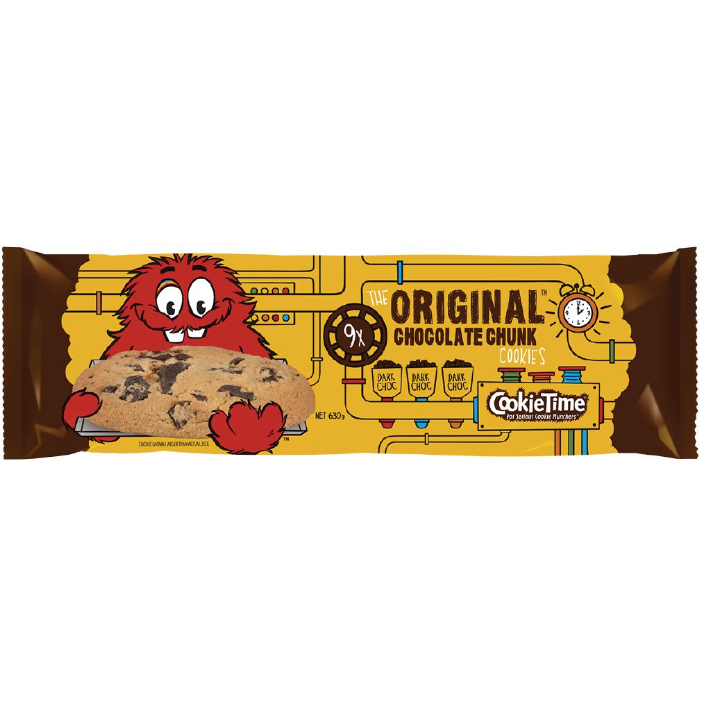 Cookie Time Chocolate Chip Cookies 9 Pack | The Warehouse