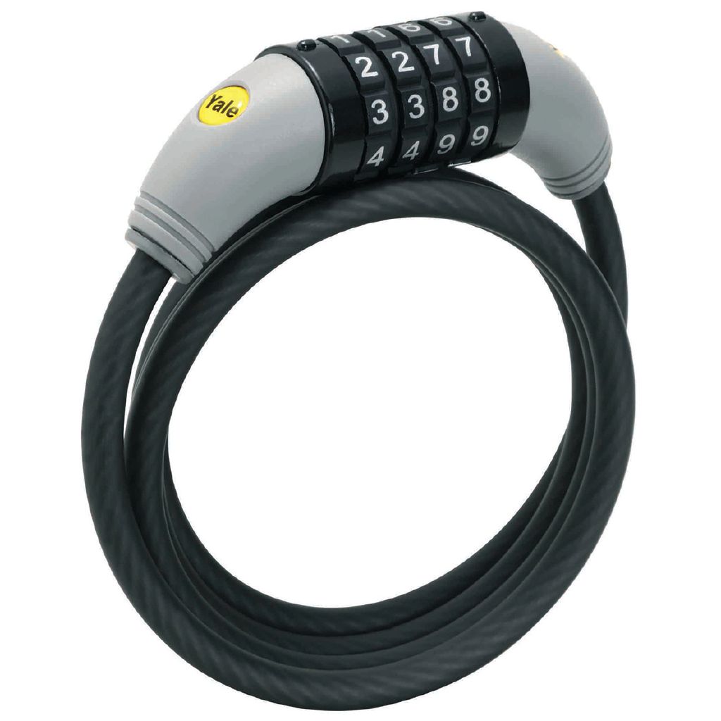 Yale Combination Cable Lock 8mm x 1200mm | The Warehouse