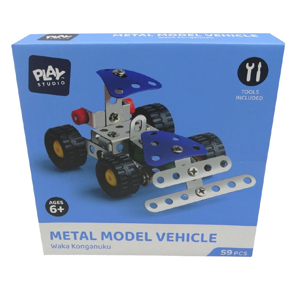 Play Studio Stem Metal Model Vehicle | The Warehouse