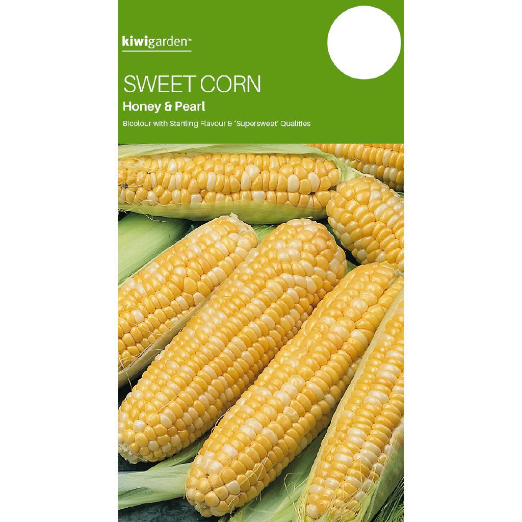 Kiwi Garden Sweetcorn Honey Pearl Seeds | The Warehouse