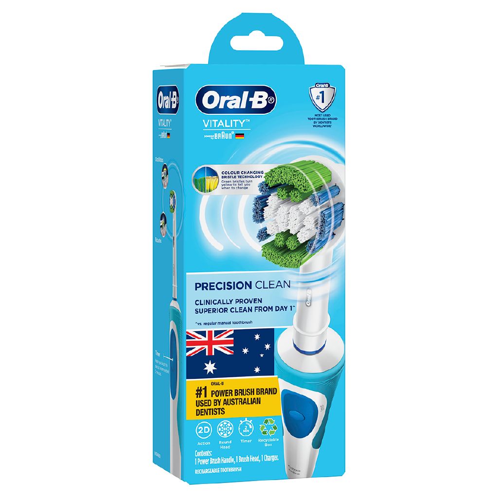 Oral-B Vitality Precision Clean Power Toothbrush | The Warehouse