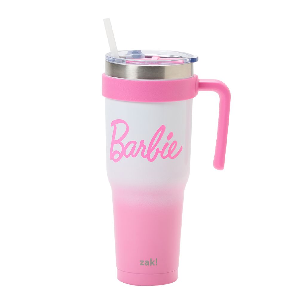 Barbie Cup with Straw 1.18L Pink Pink | The Warehouse
