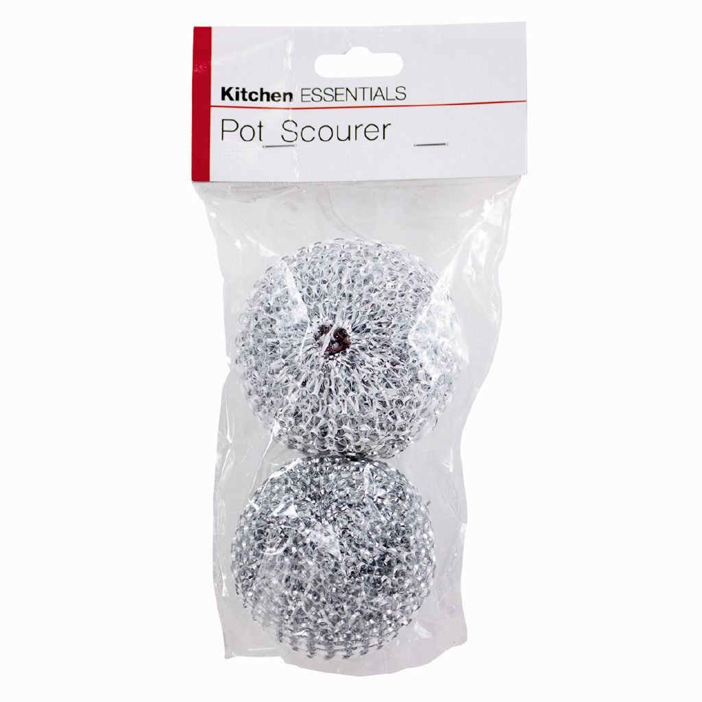 Kitchen Essentials Dish Scourers 2 Piece | The Warehouse