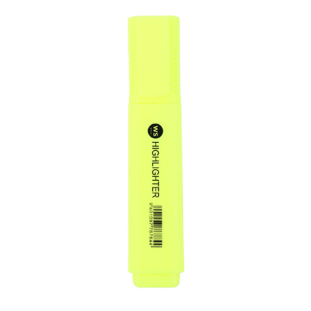 WS Highlighter Loose Yellow Yellow | The Warehouse