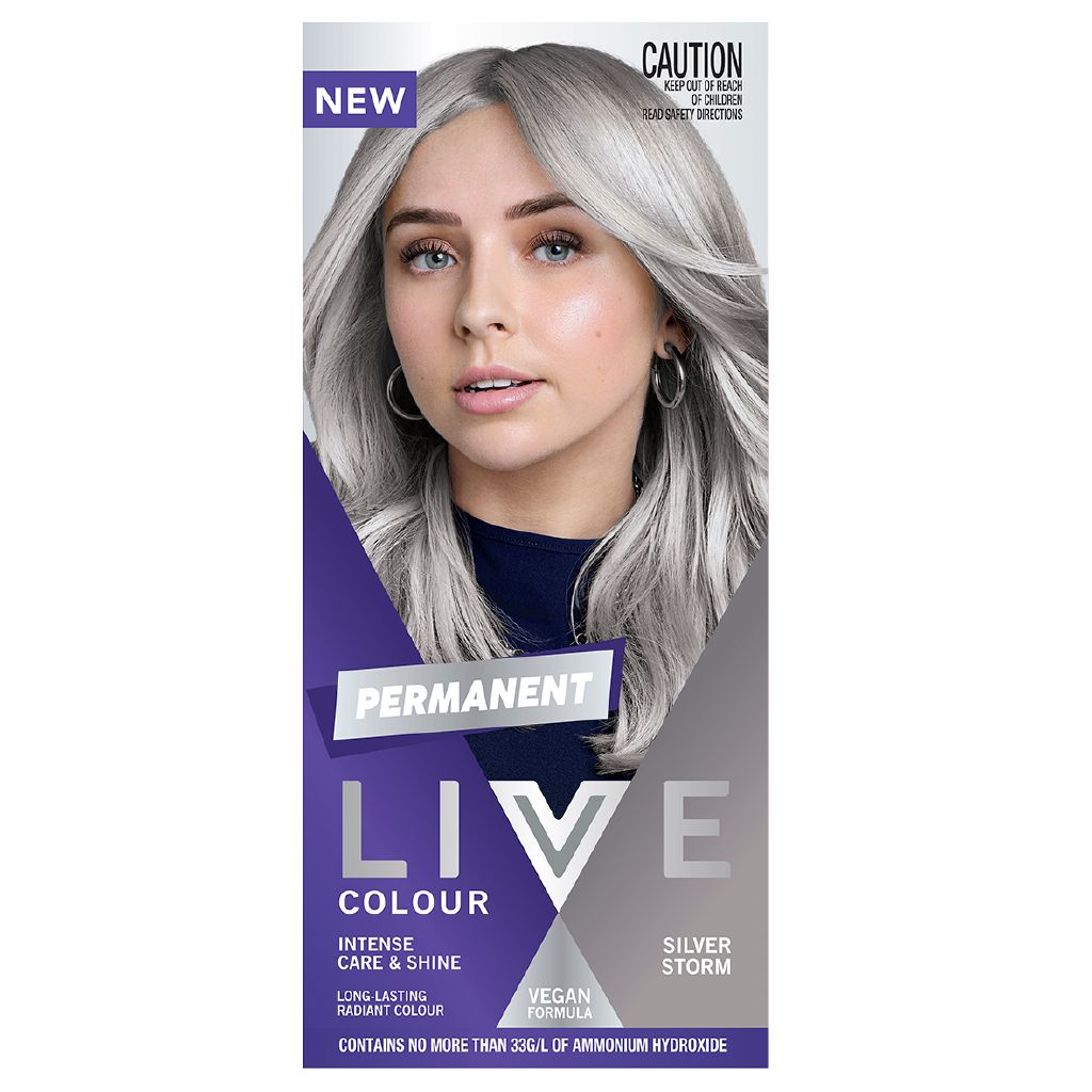Schwarzkopf Permanent LIVE Colour Silver Storm The Warehouse