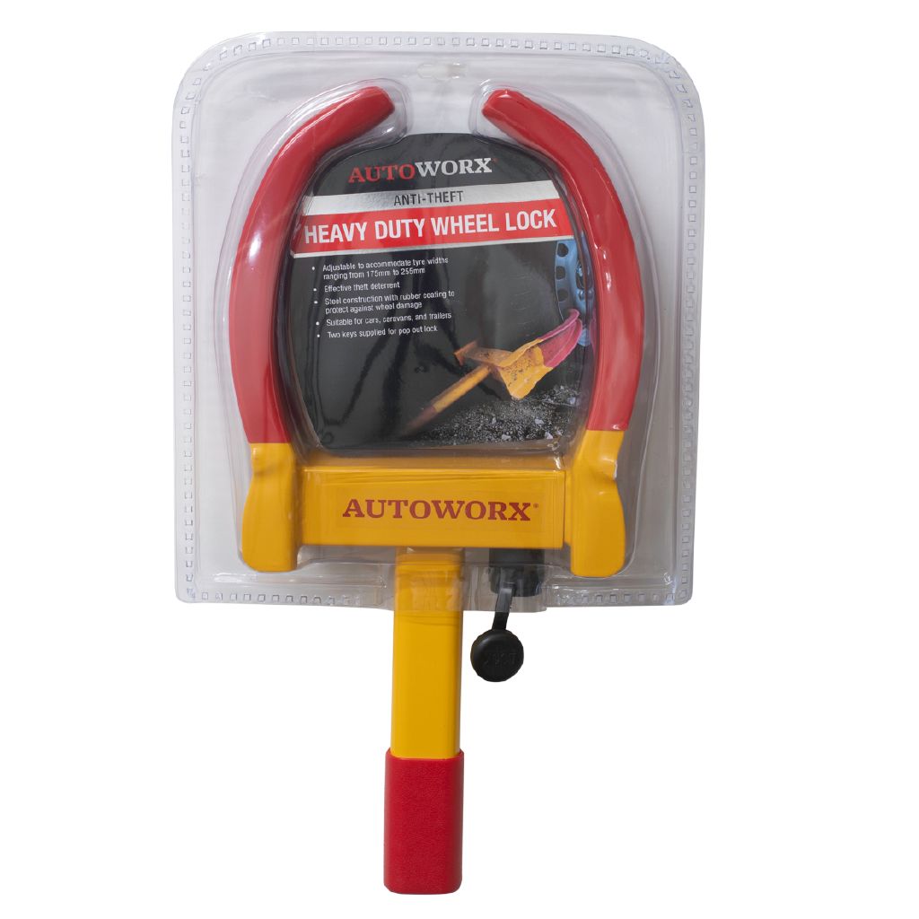 Autoworx Wheel Clamp Heavy Duty | The Warehouse