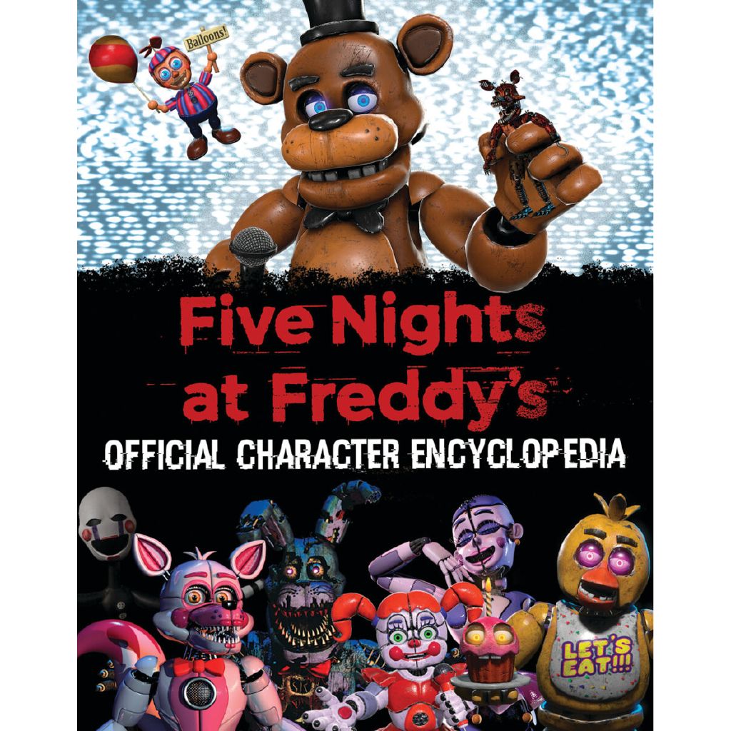 FNAF Official Character Encyclopedia by Scott Cawthon | The Warehouse
