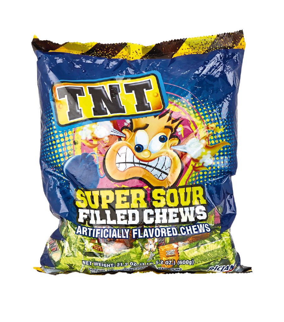 TNT Sour Chews 600g | The Warehouse