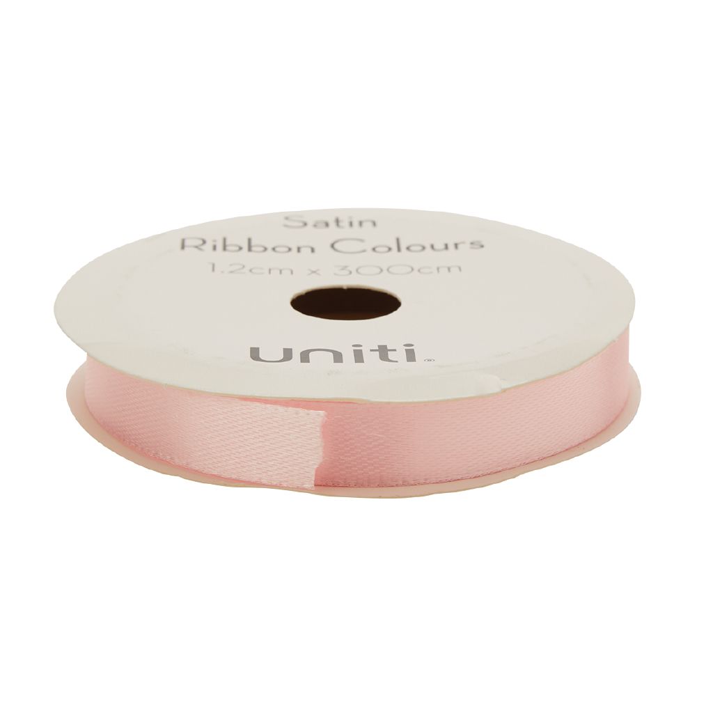 Uniti Satin Ribbon Colours 3m Assorted Assorted | The Warehouse