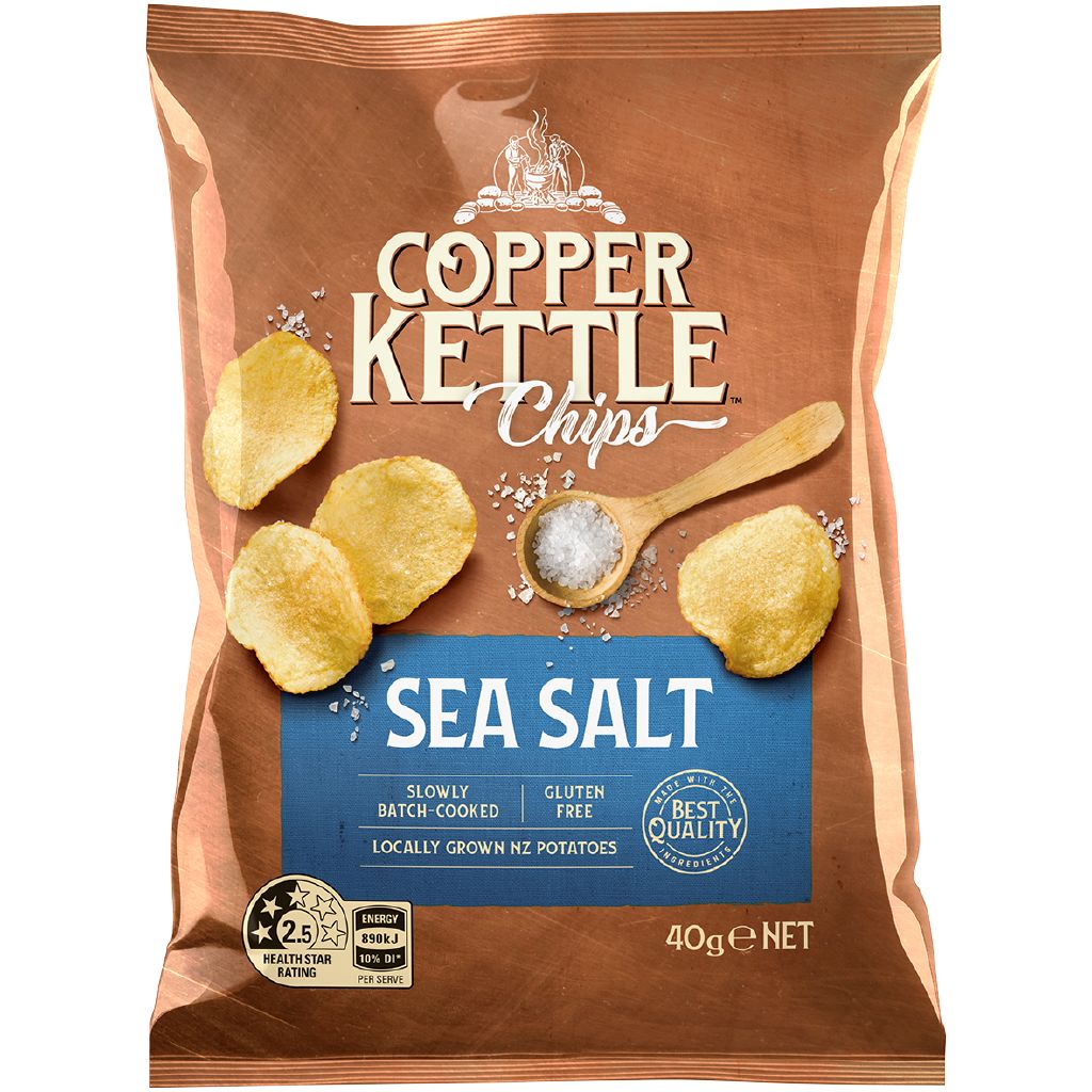 Copper Kettle Sea Salt 40g | The Warehouse