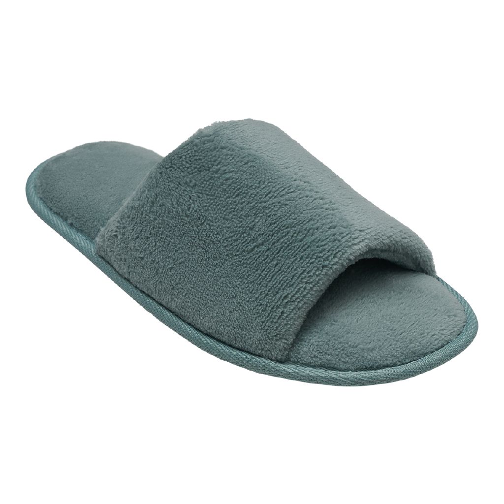 H&H Women's Essential Strap Slippers Blue Light | The Warehouse