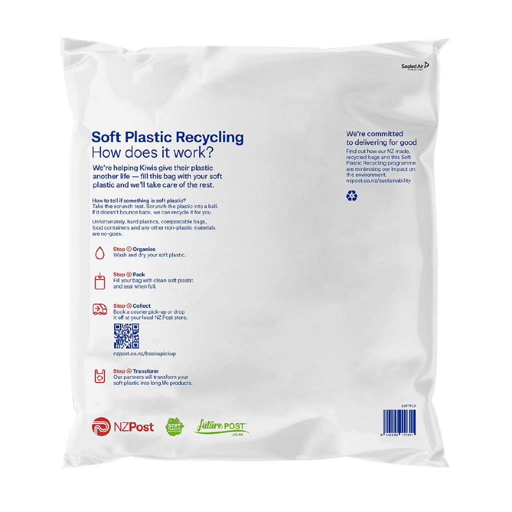 Soft Plastic Recycling Lineflow Bag | The Warehouse