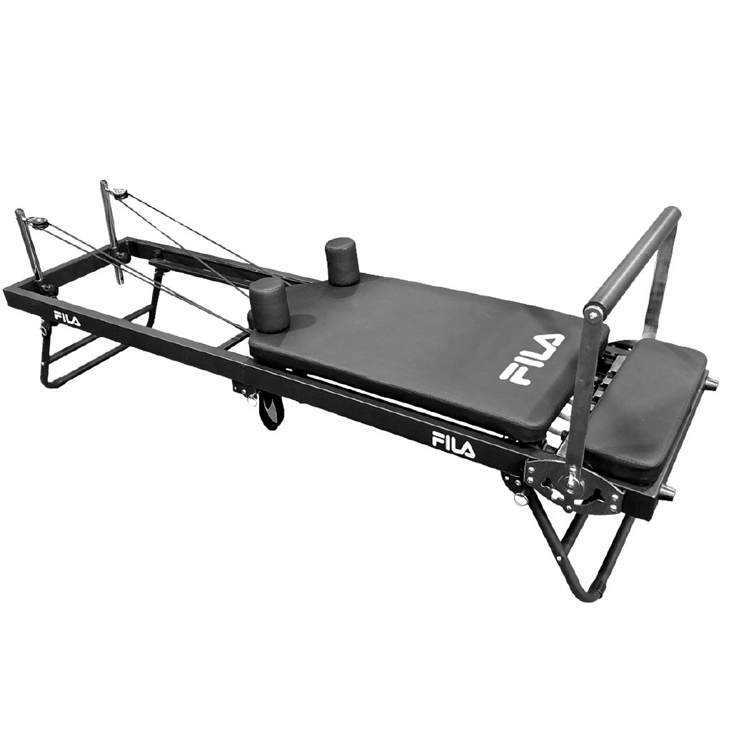 Fila Pilates Reformer Machine Black Black | The Warehouse