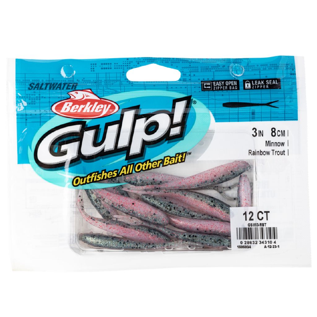 Berkley Gulp! Minnow Rainbow Packet 3 Inch | The Warehouse