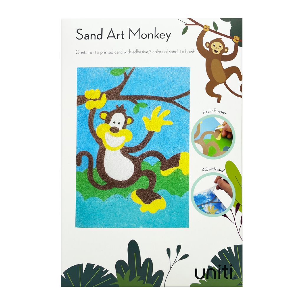 Uniti Sand Art Monkey | The Warehouse