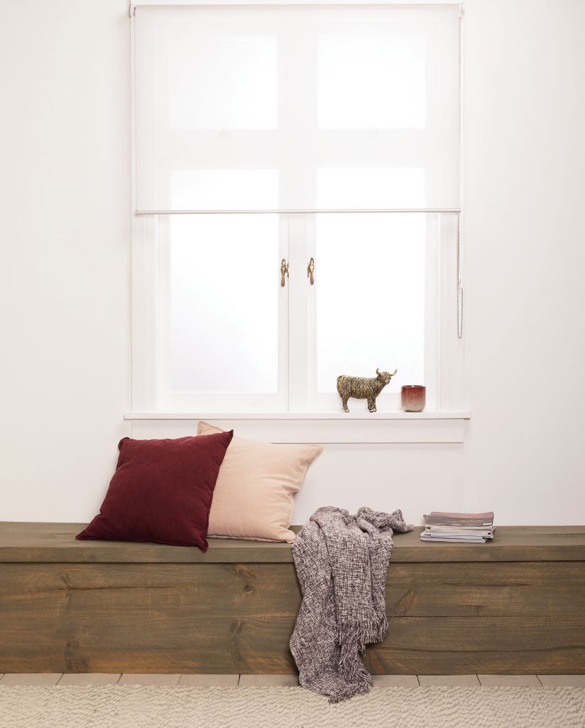 Homeworks Granada Sheer Roller Blind Silver Silver | The Warehouse