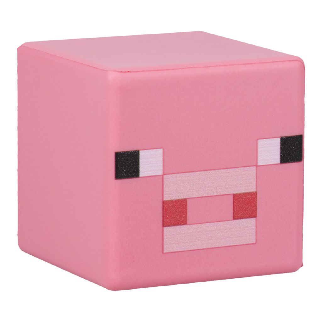 Paladone Minecraft Stress Block Pig | The Warehouse