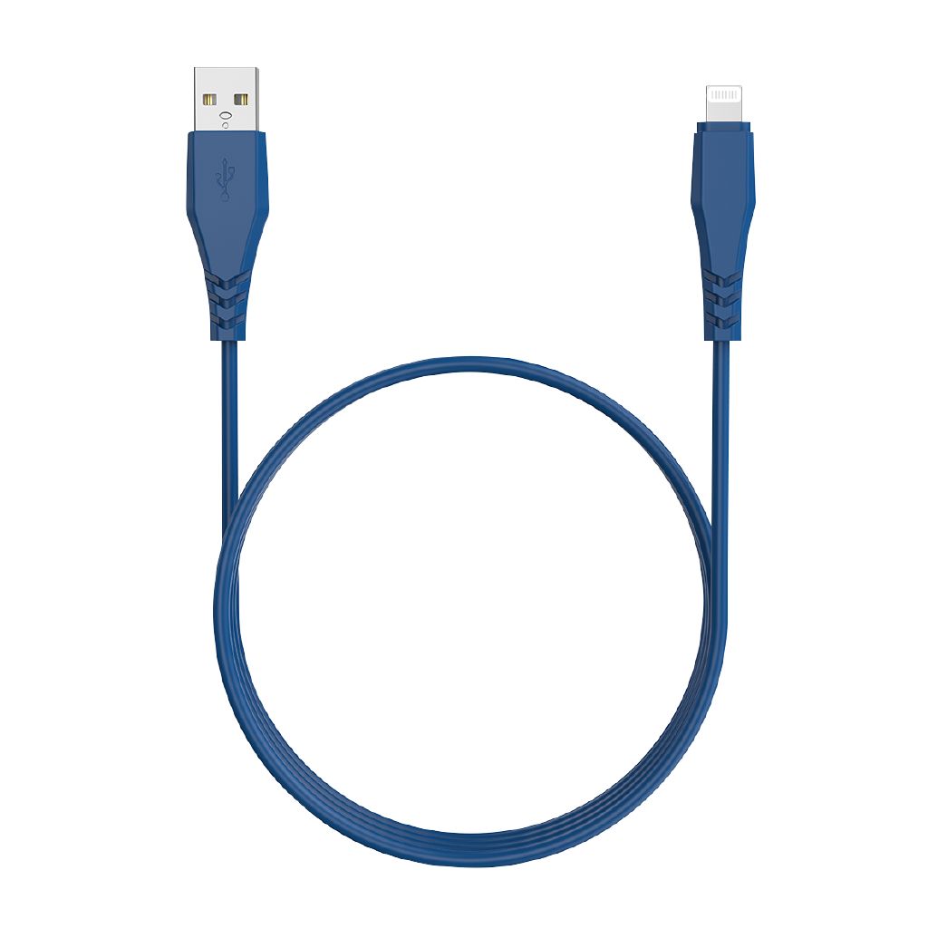 Tech.Inc Lightning Cable 1m Blue Blue | The Warehouse
