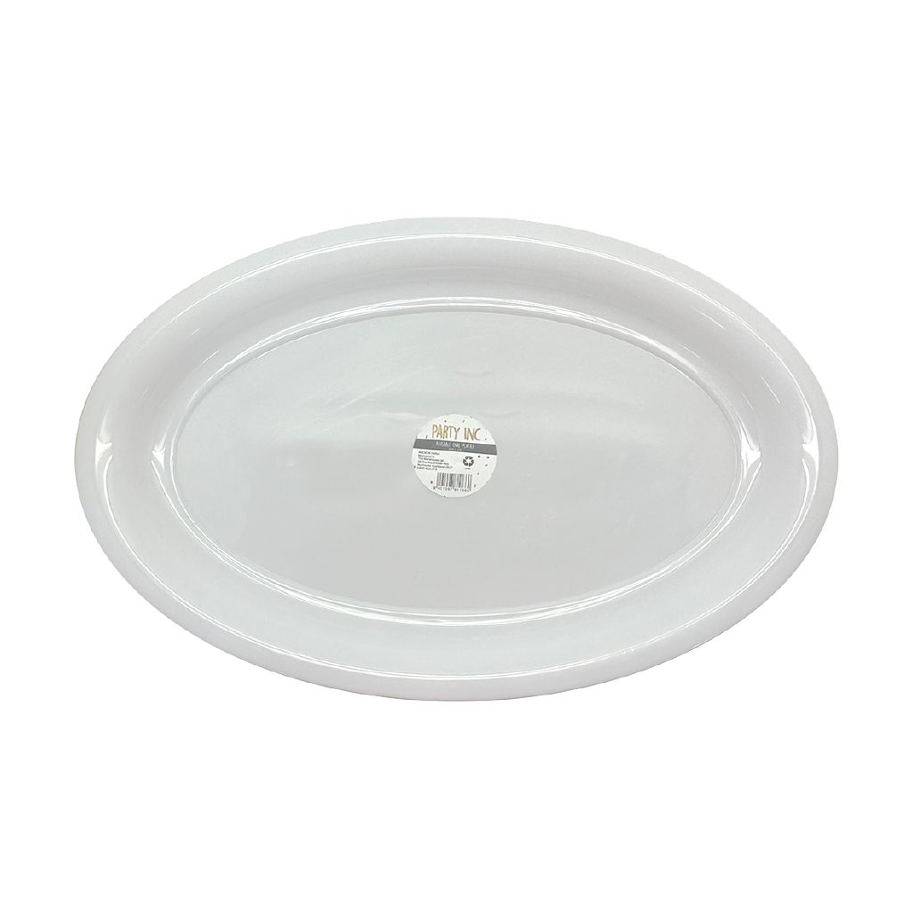 Party Inc Oval Reusable Platter | The Warehouse