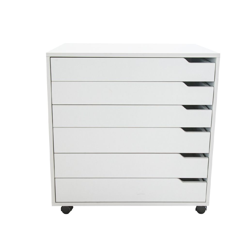Living & Co Hael Craft Drawers White | The Warehouse