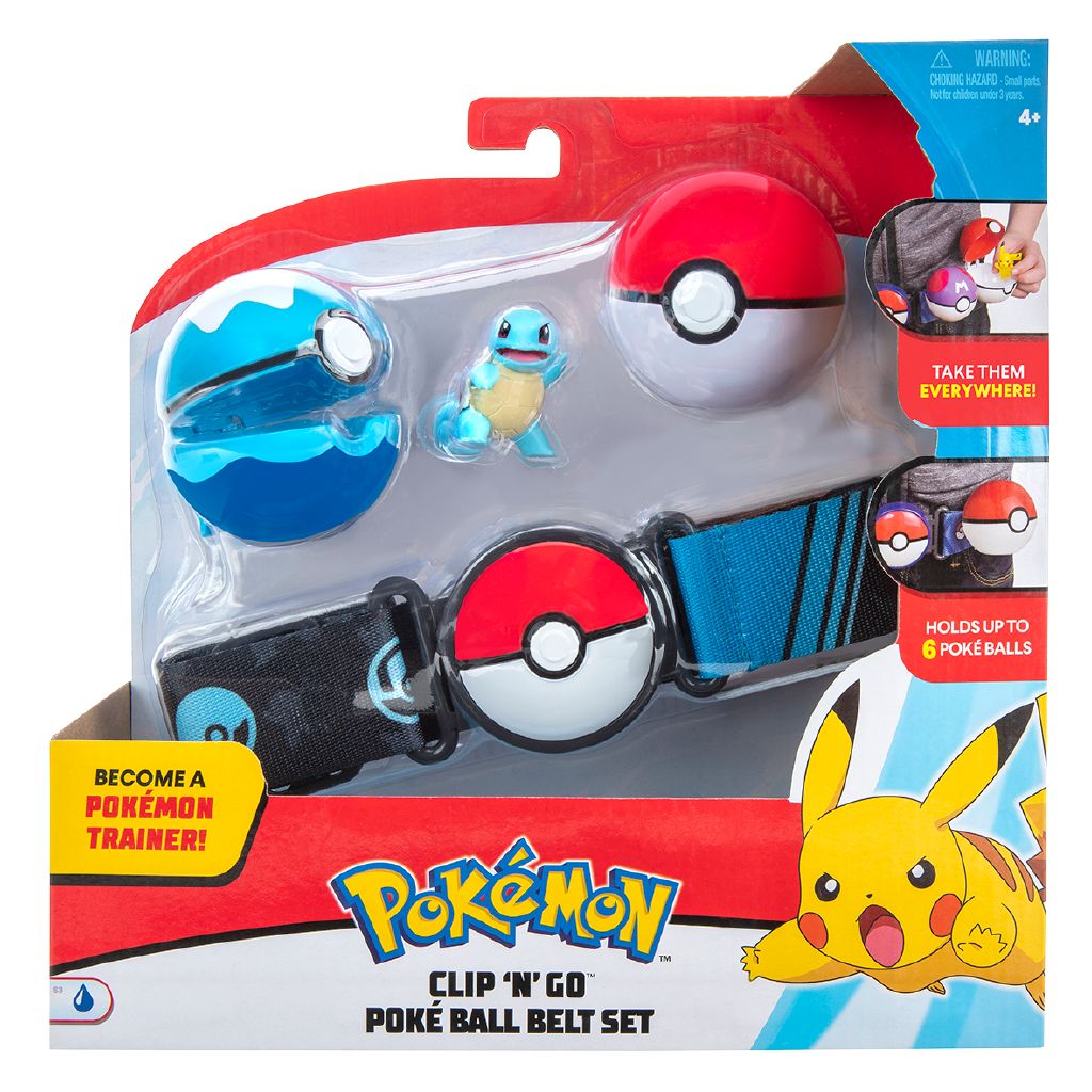 Pokemon Series 22 Clip N Go Ball Belt Assorted Assorted | The Warehouse